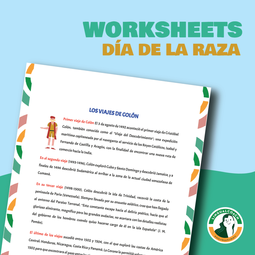 Día de la Hispanidad - Día de la Raza - Lingualcoach