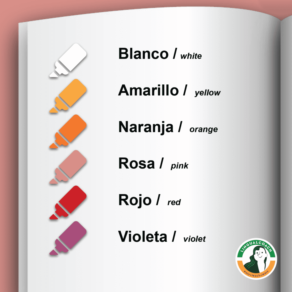 Colores y Estaciones - Lección - Prácticas - Quiz - Lingualcoach